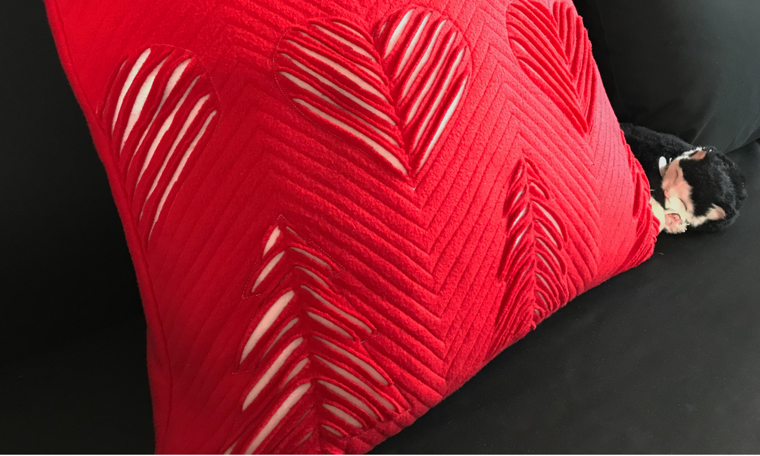 Faux Chenille Christmas Pillowcase - anicka.design