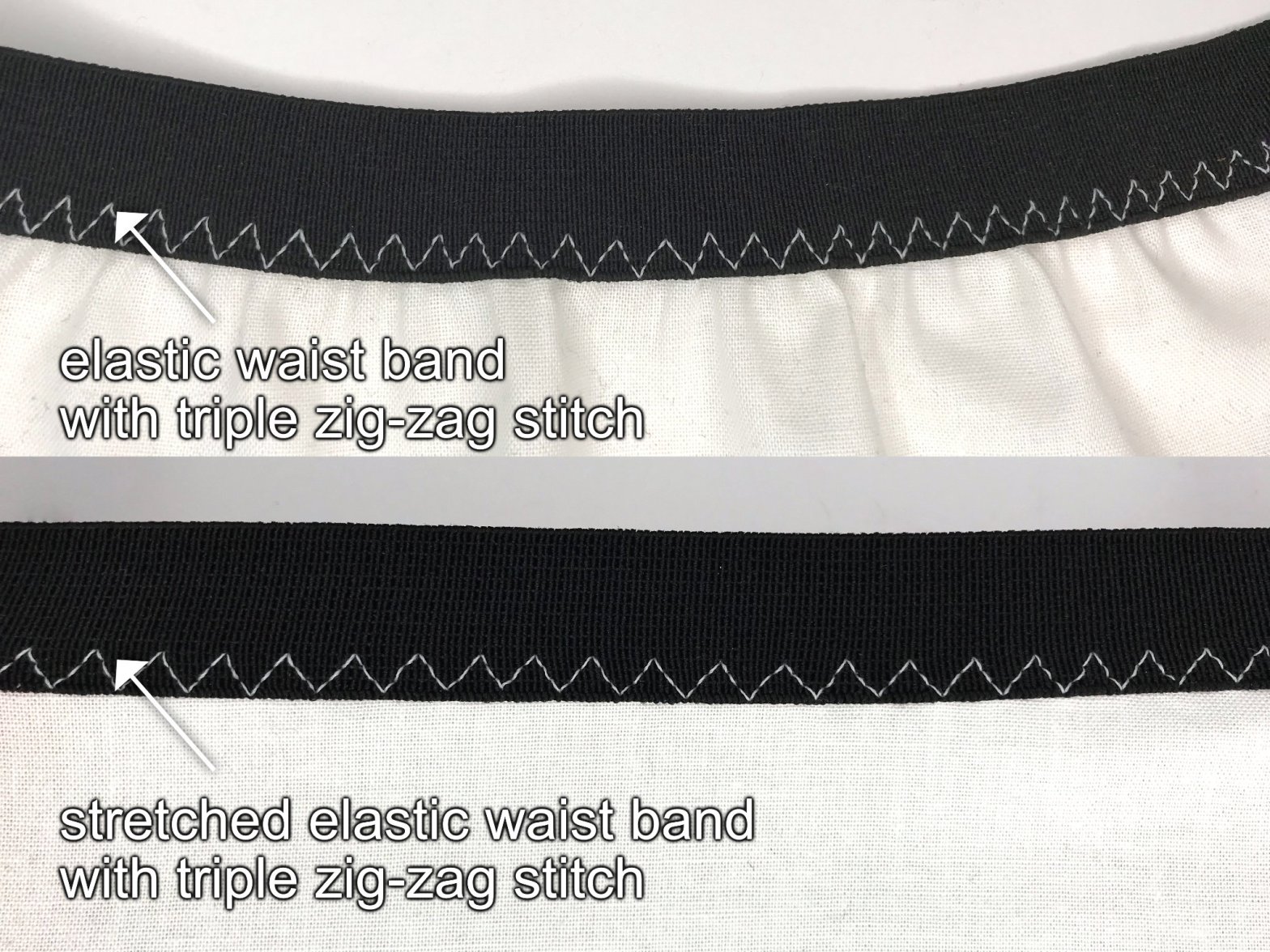 What Is A 3 Step Zigzag Stitch And How To Use It? - anicka.design