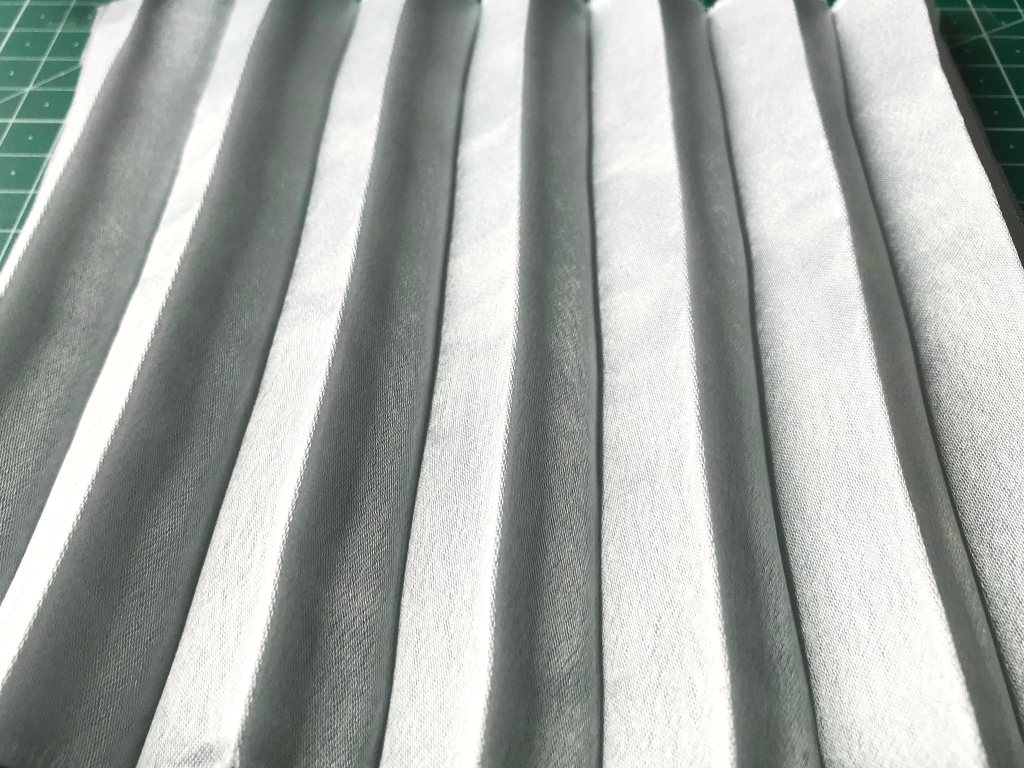 How To Pleat Fabric? Part 3 - Pleated Fabric Samples - anicka.design