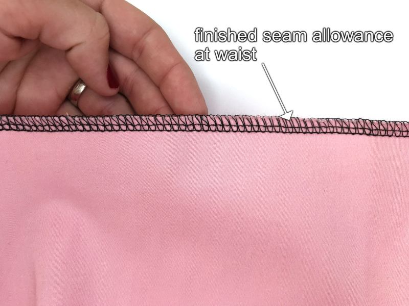 How To Sew A Casing For An Elastic Waistband - 4 Methods - anicka.design