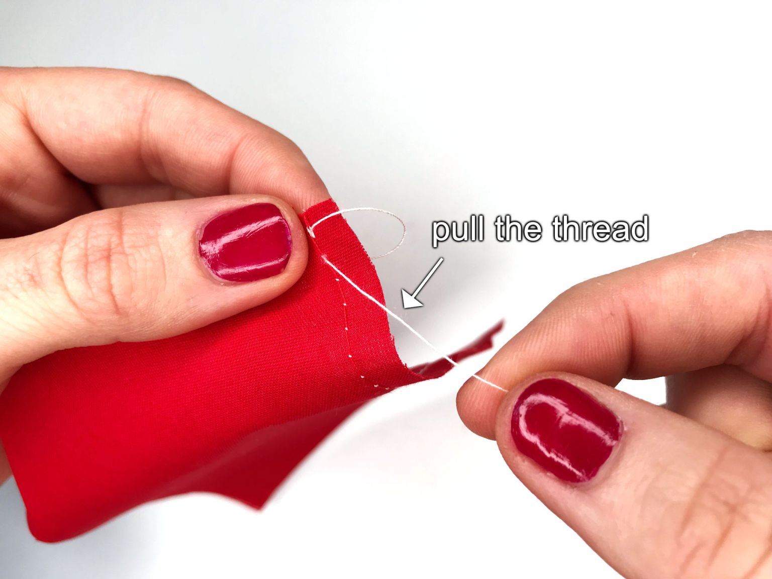 What Is A Hand Overcast Stitch And How To Sew It? - anicka.design