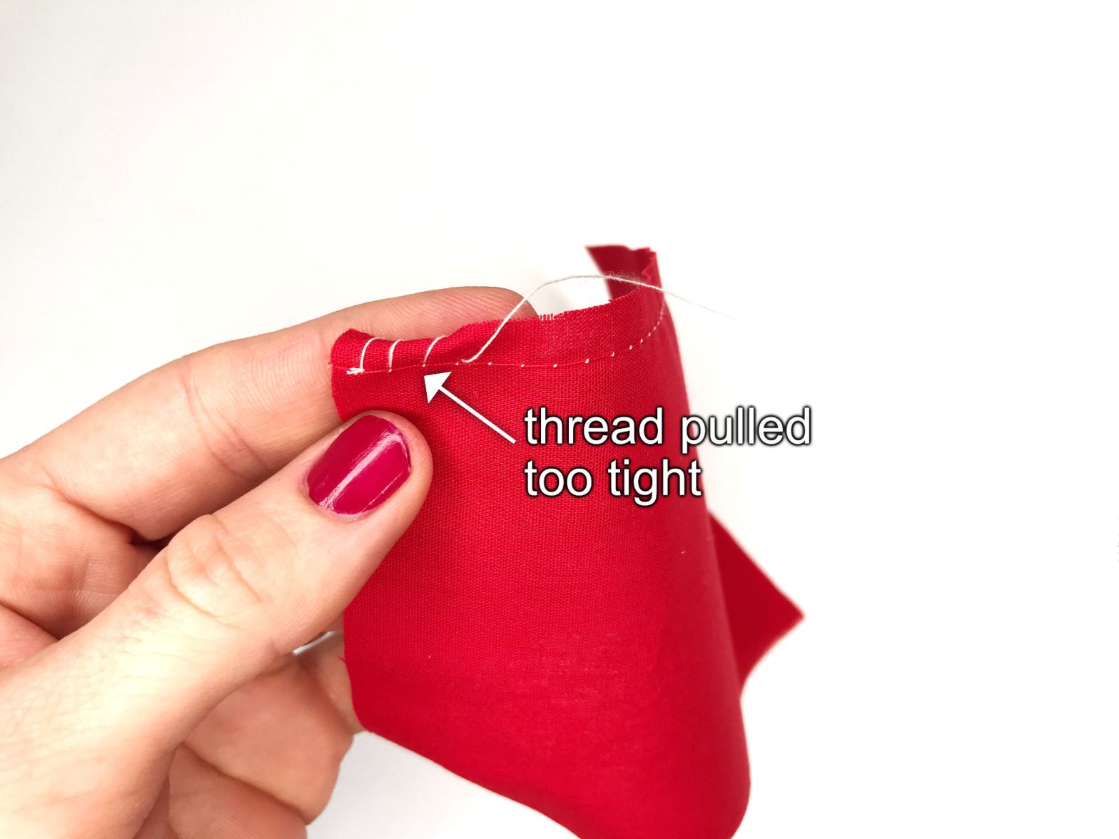 What Is A Hand Overcast Stitch And How To Sew It? - anicka.design