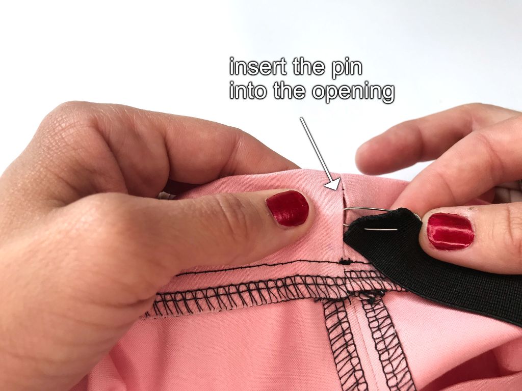 How To Sew A Casing For An Elastic Waistband - 4 Methods - anicka.design