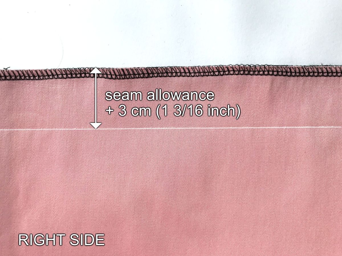 How To Sew A Casing For An Elastic Waistband - 4 Methods - anicka.design
