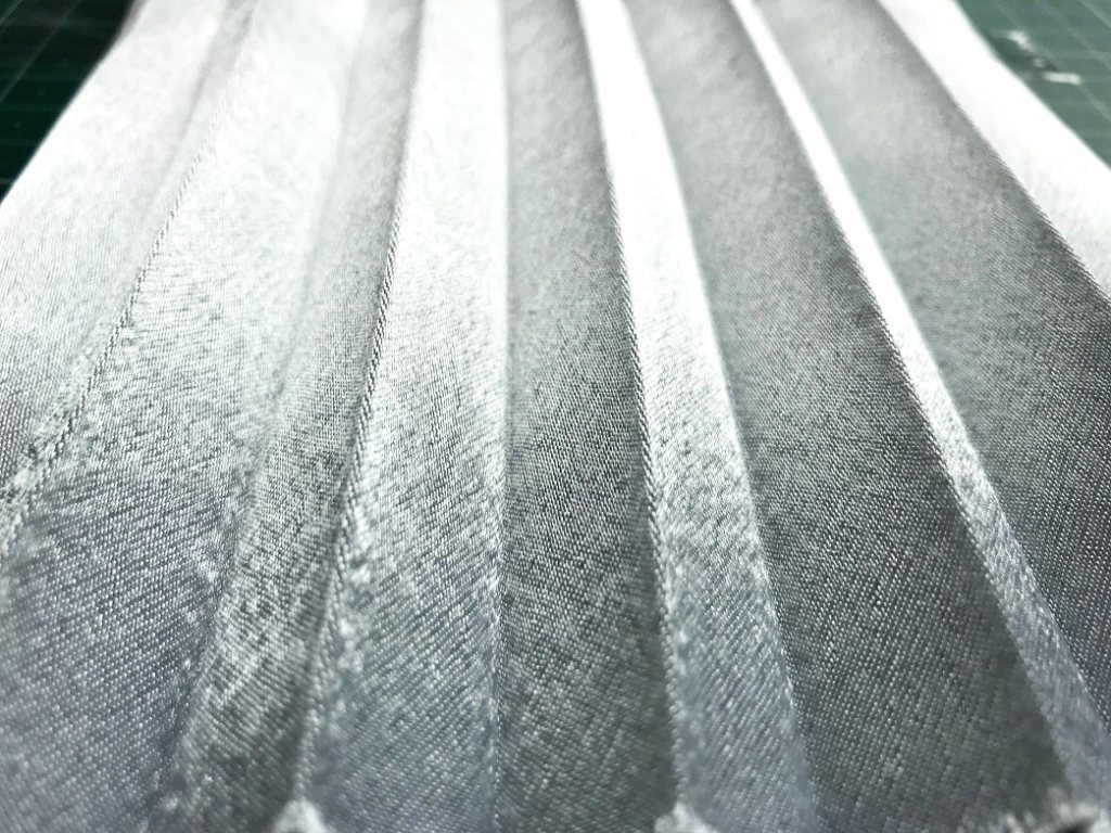 How To Pleat Fabric? Part 3 - Pleated Fabric Samples - anicka.design