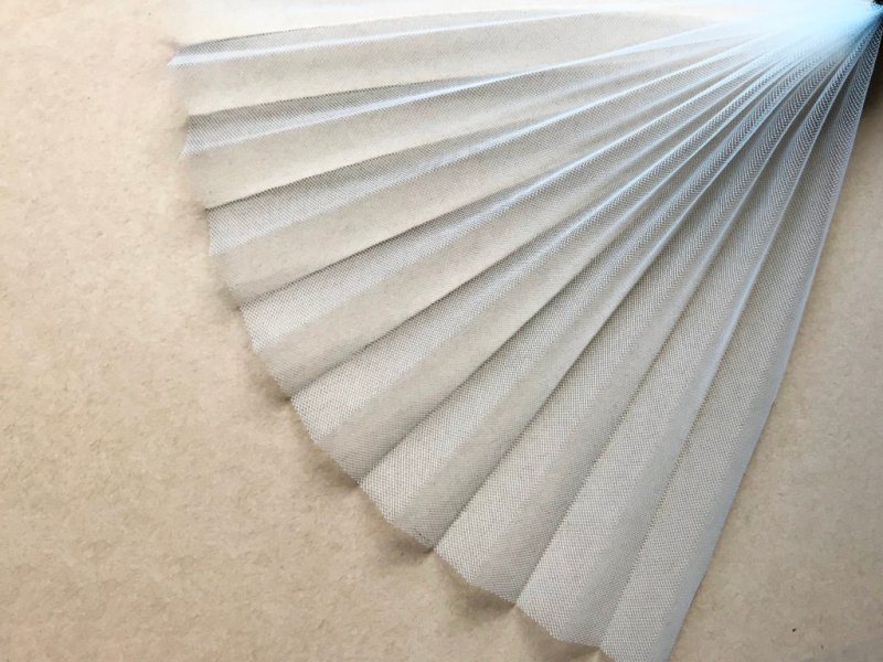 How To Pleat Fabric? Part 3 - Pleated Fabric Samples - anicka.design