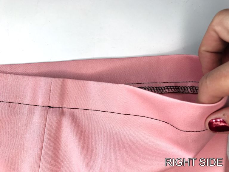 How To Sew A Casing For An Elastic Waistband - 4 Methods - anicka.design