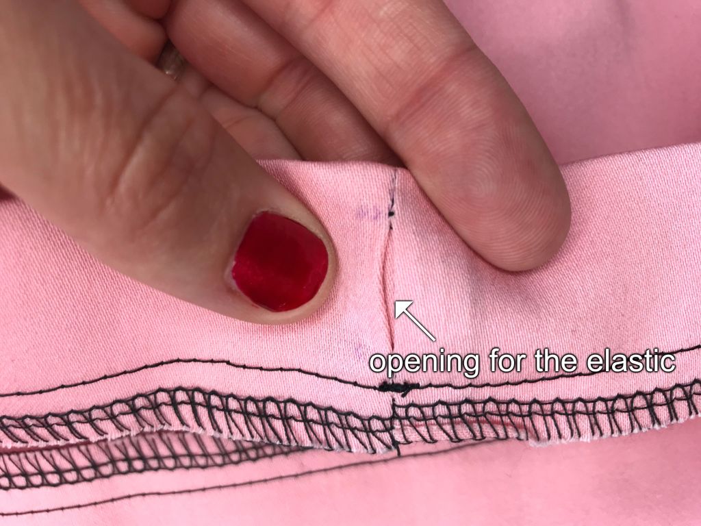 How To Sew A Casing For An Elastic Waistband - 4 Methods - anicka.design