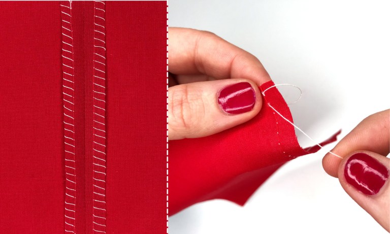 What Is A Hand Overcast Stitch And How To Sew It? - anicka.design