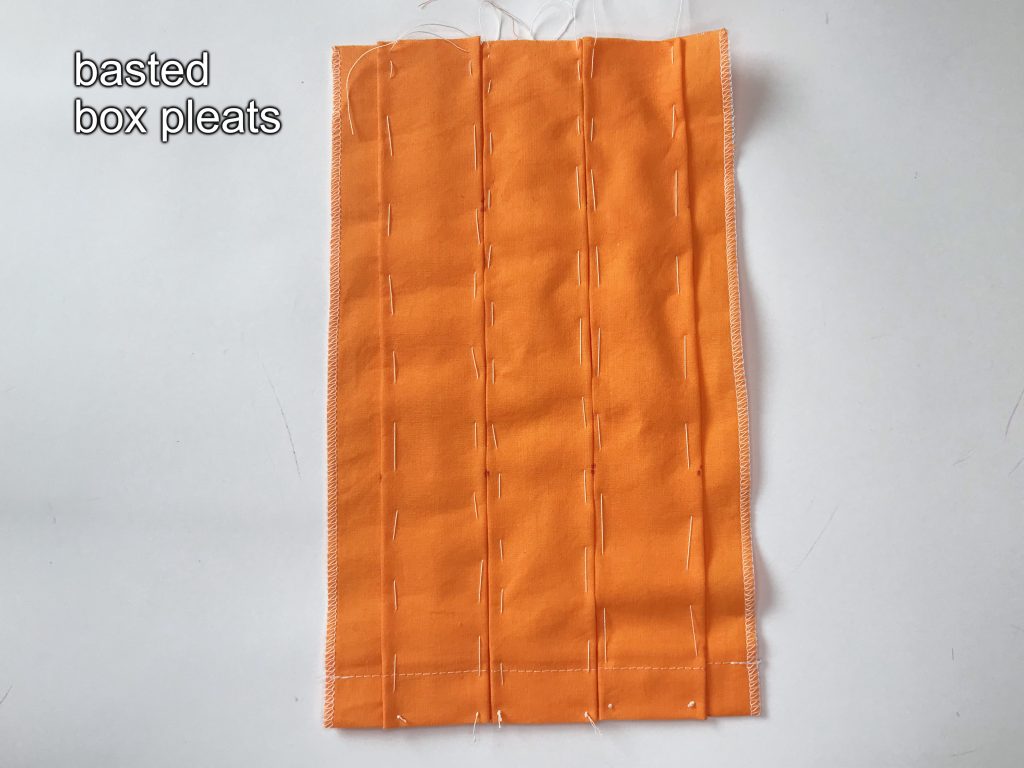 What Are Box Pleats And How To Sew Them - Part 1 - anicka.design