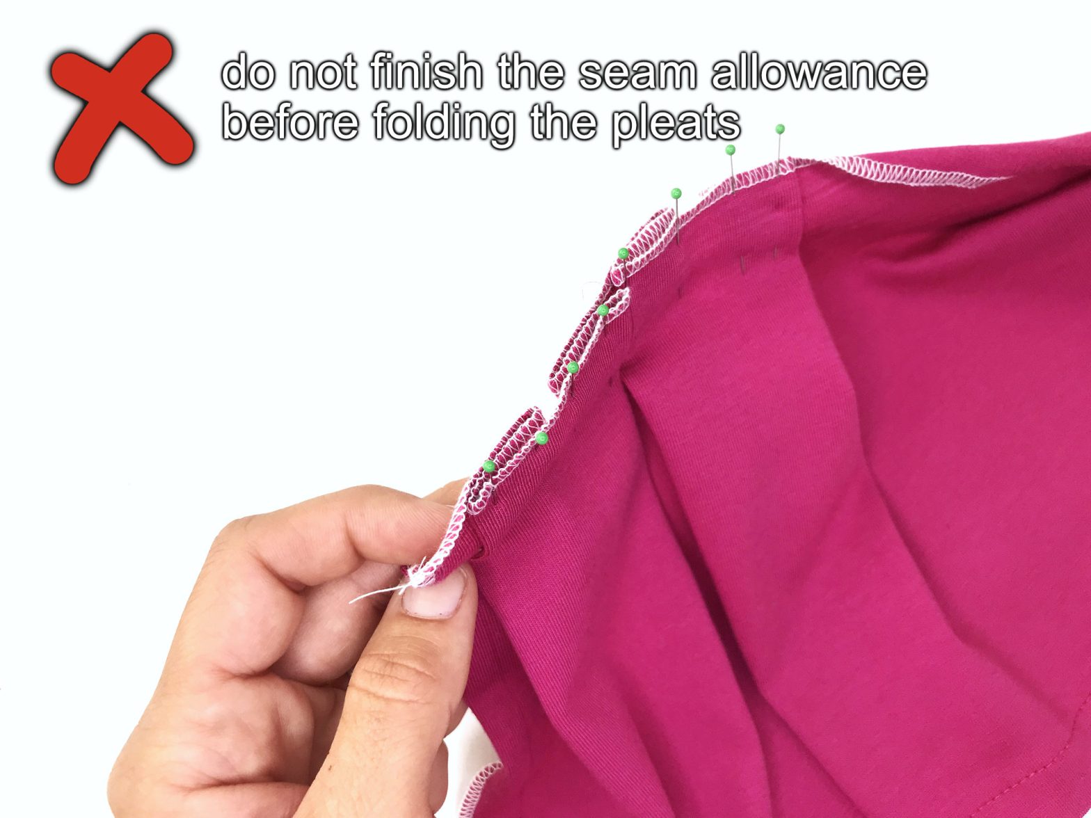 What Are Box Pleats And How To Sew Them - Part 2 - anicka.design