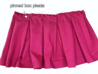 What Are Box Pleats And How To Sew Them - Part 2 - anicka.design