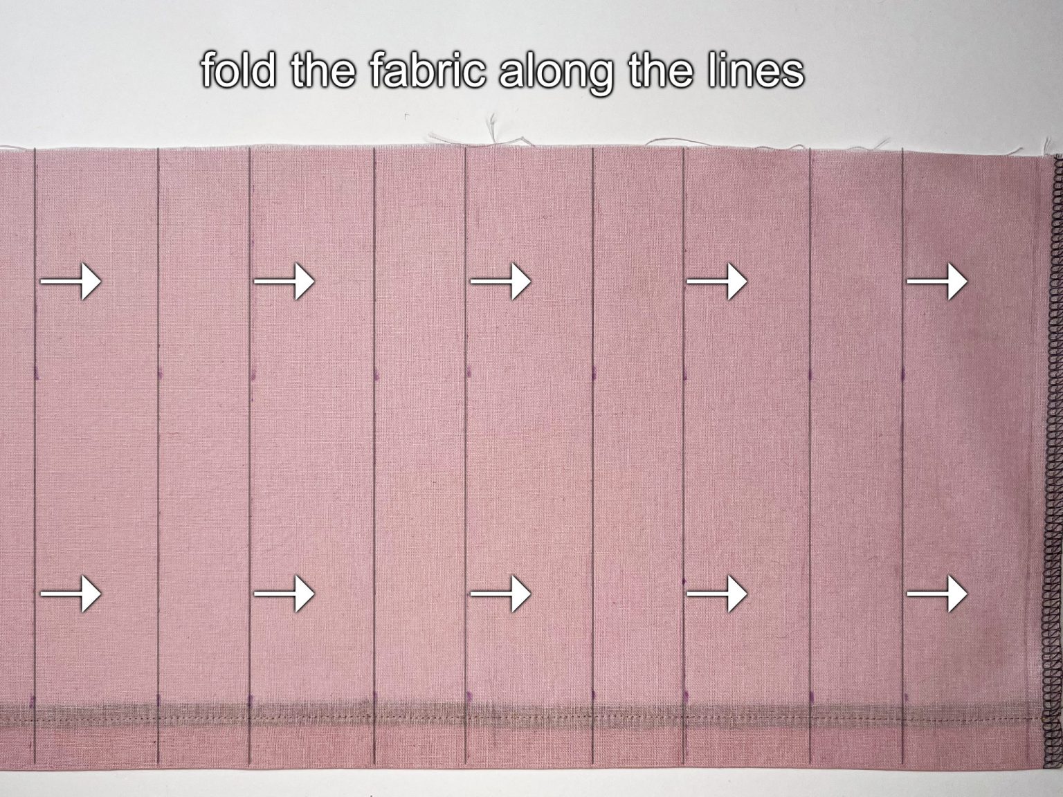 What Are Knife Pleats And How To Sew Them - anicka.design