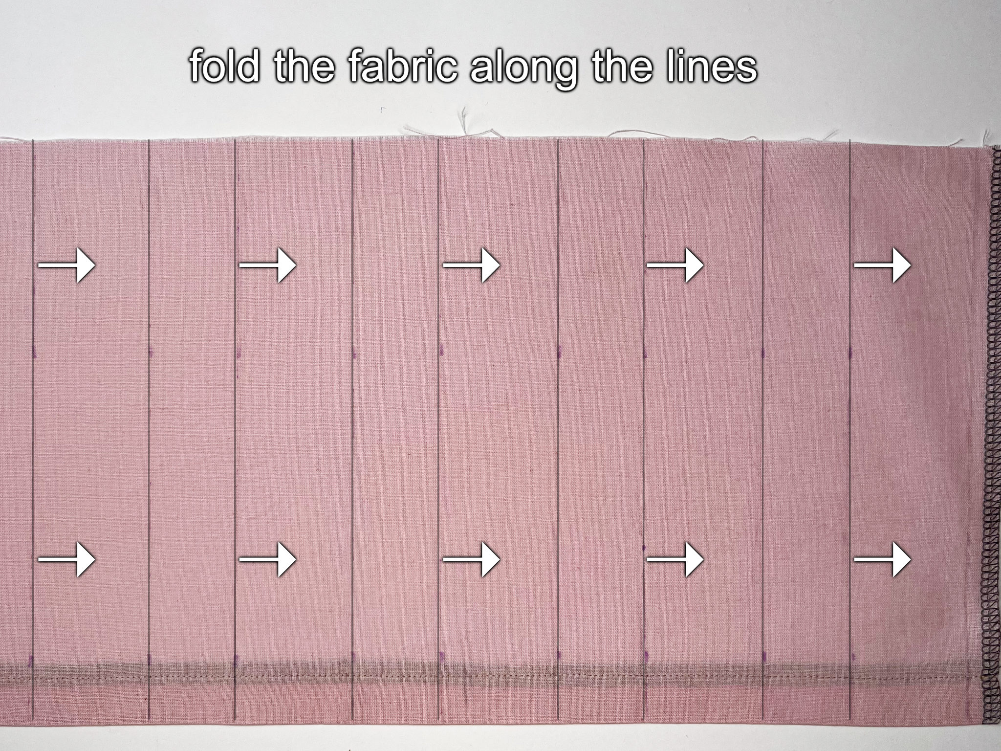 What Are Knife Pleats And How To Sew Them - anicka.design