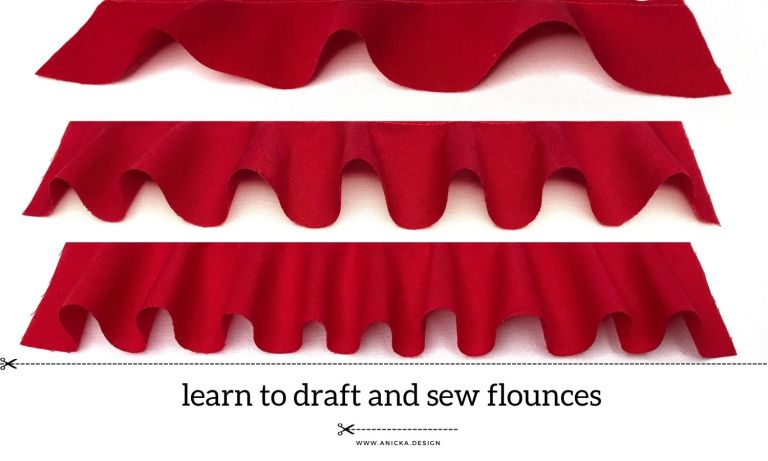 What Are Flounces And How To Sew Them? - anicka.design