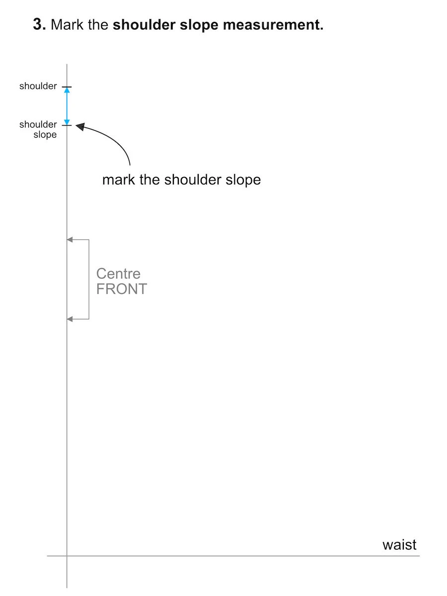 How To Draft A Basic Bodice Block Pattern? - anicka.design