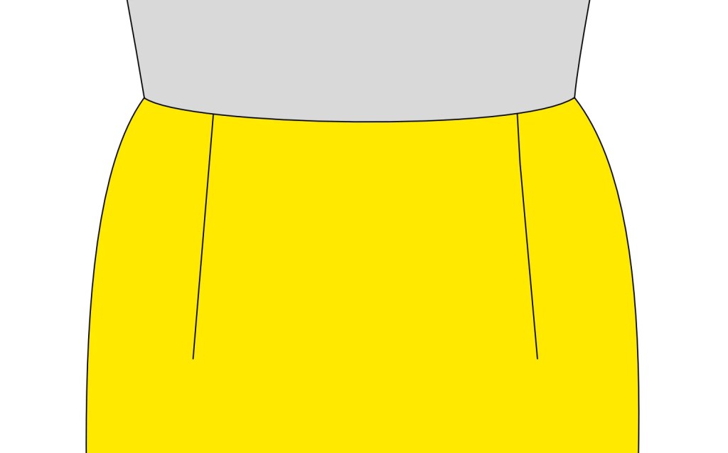How To Draft A Basic Skirt Pattern - anicka.design
