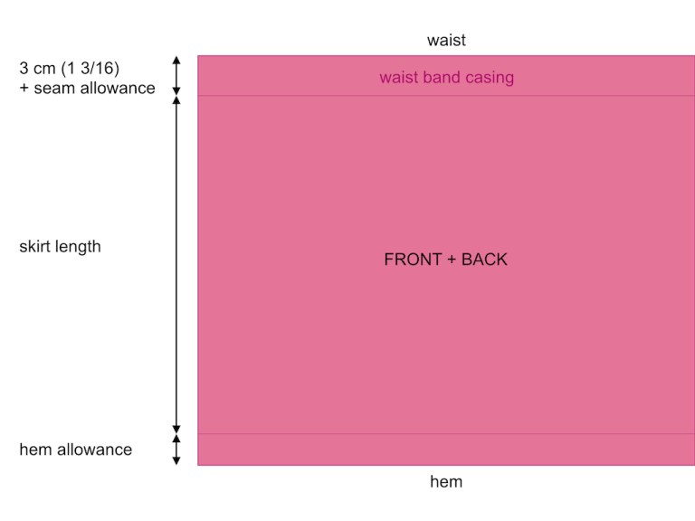 How To Sew A Casing For An Elastic Waistband - 4 Methods - anicka.design