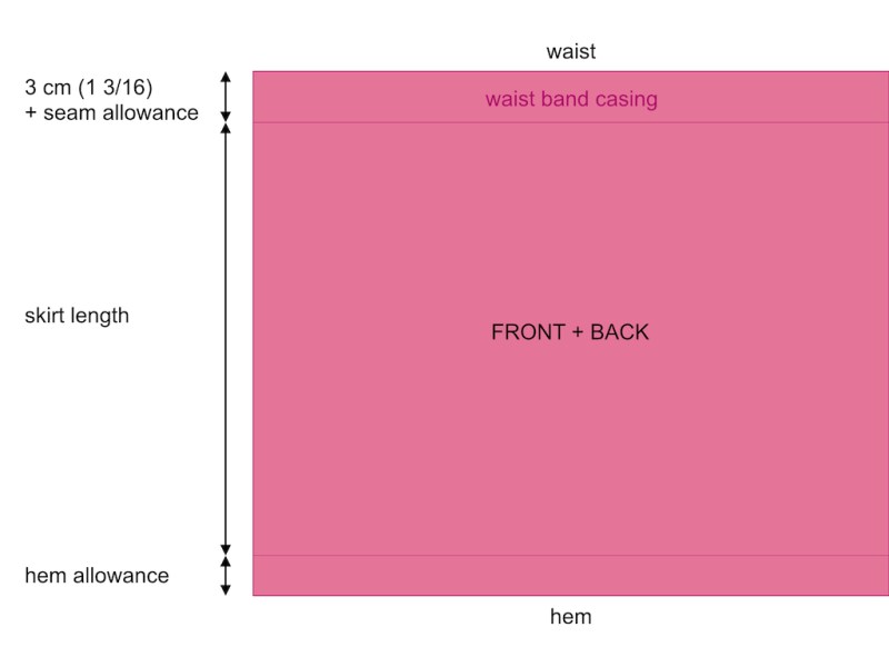 How To Sew A Casing For An Elastic Waistband - 4 Methods - anicka.design