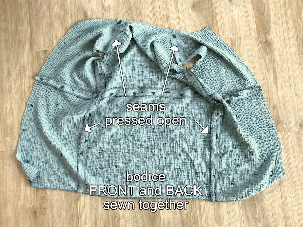 DIY Professor Trelawney Costume - Tunic - anicka.design