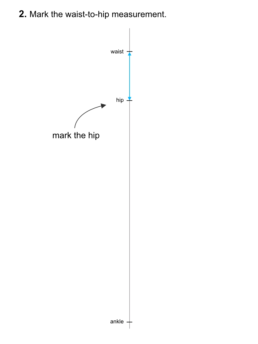 How To Draft A Basic Pants Pattern Step-by-Step - anicka.design
